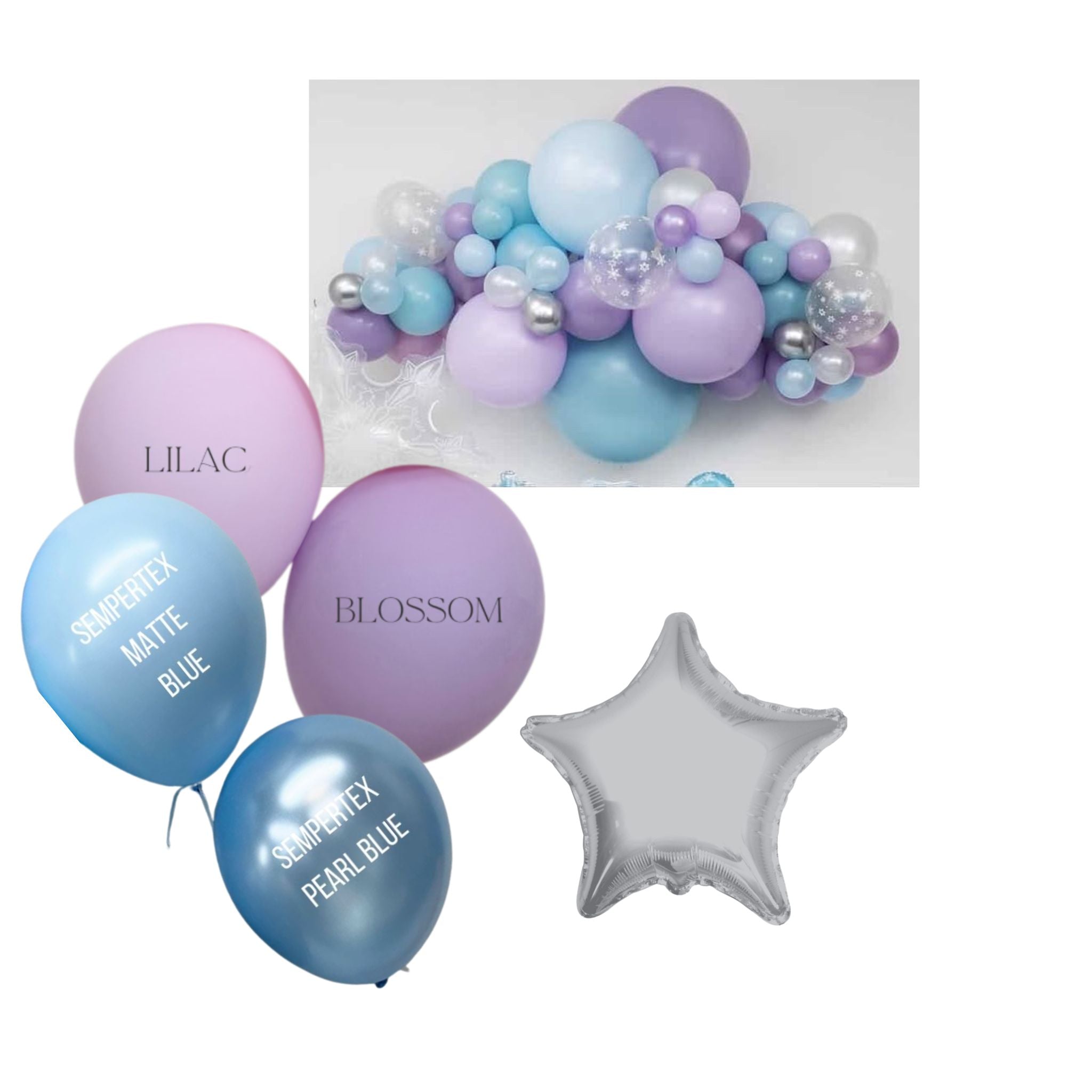 Frozen Inspired Bouquet - AMANDA CUSTOM – Garden State Balloons